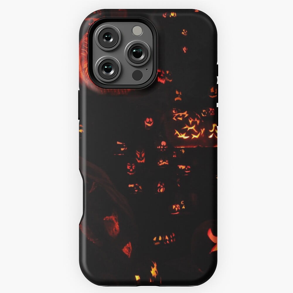 Fright night Spooky Horror Text Phone Case for iPhone 16 15 14 13 12 11 ...