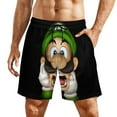Frightened Luigi's Mansion Men's Board Shorts Swim Trunks Quick Dry ...