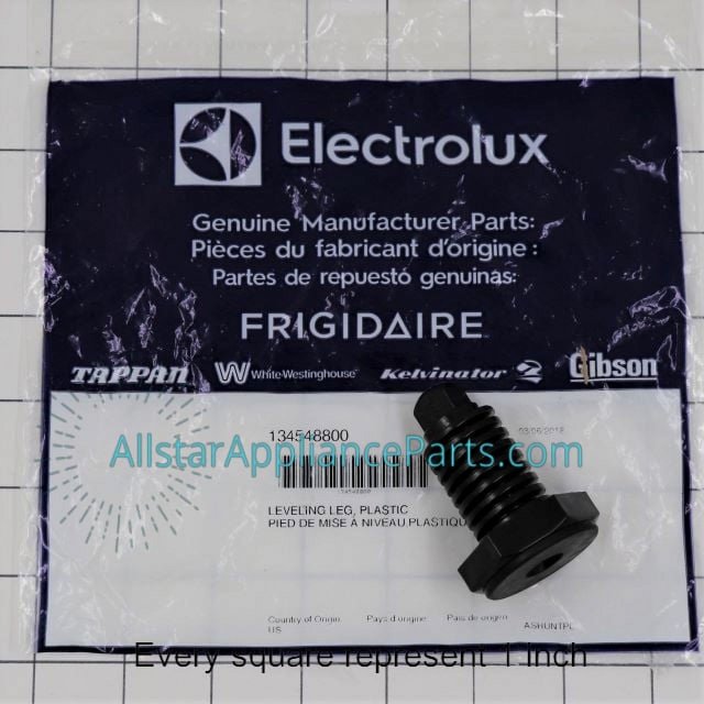 Frigidaire 134548800 Leveling Leg - Walmart.com