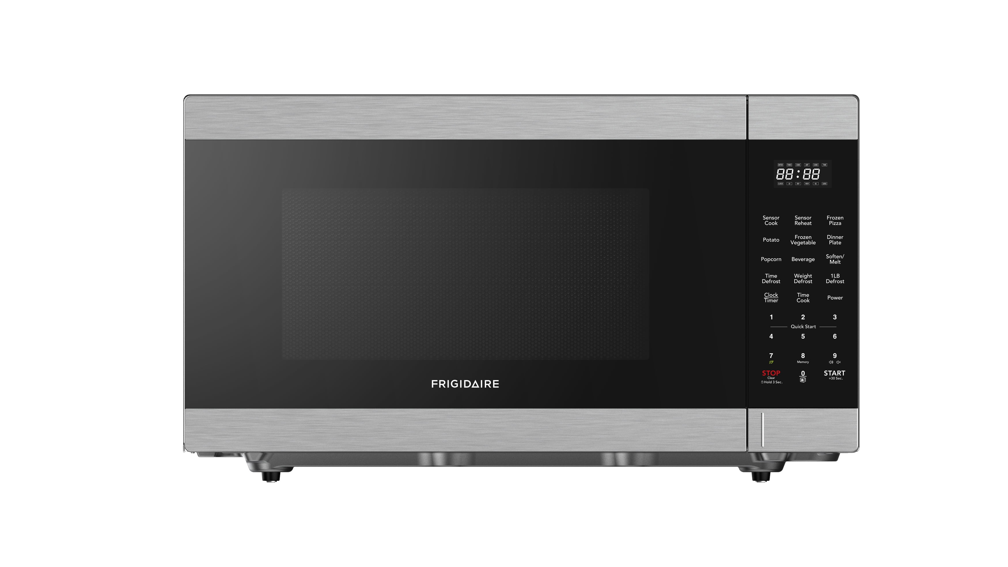 Frigidaire 2.2 Cu. ft. 1200 Watt Countertop Microwave Oven, Stainless ...