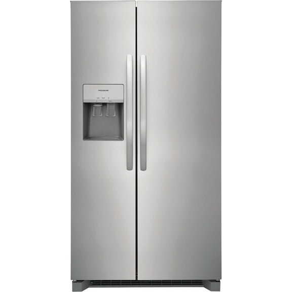 Frigidaire 22.3 cu.ft Full Size Side-by-Side Refrigerator, FRSS2323AS ...