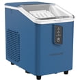 Frigidaire 26 Lbs. Countertop Ice Maker, Bullet Shaped Ice, Azure ...