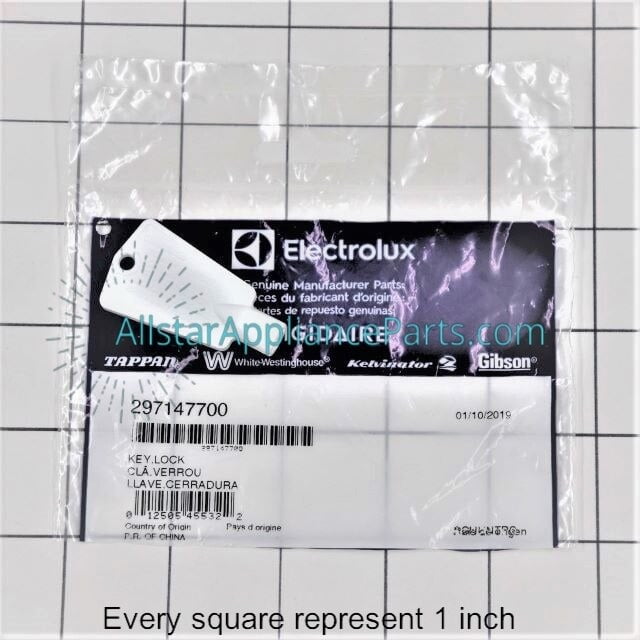 frigidaire 297147700 lock key - Walmart.com