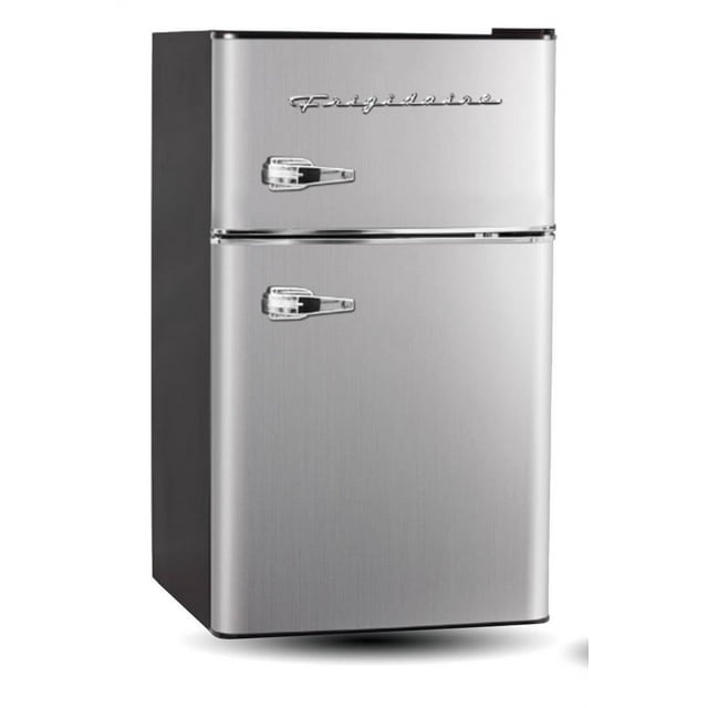 Frigidaire, 3.1 CU FT. Capacity 2 Door Compact Refrigerator with Chrome ...