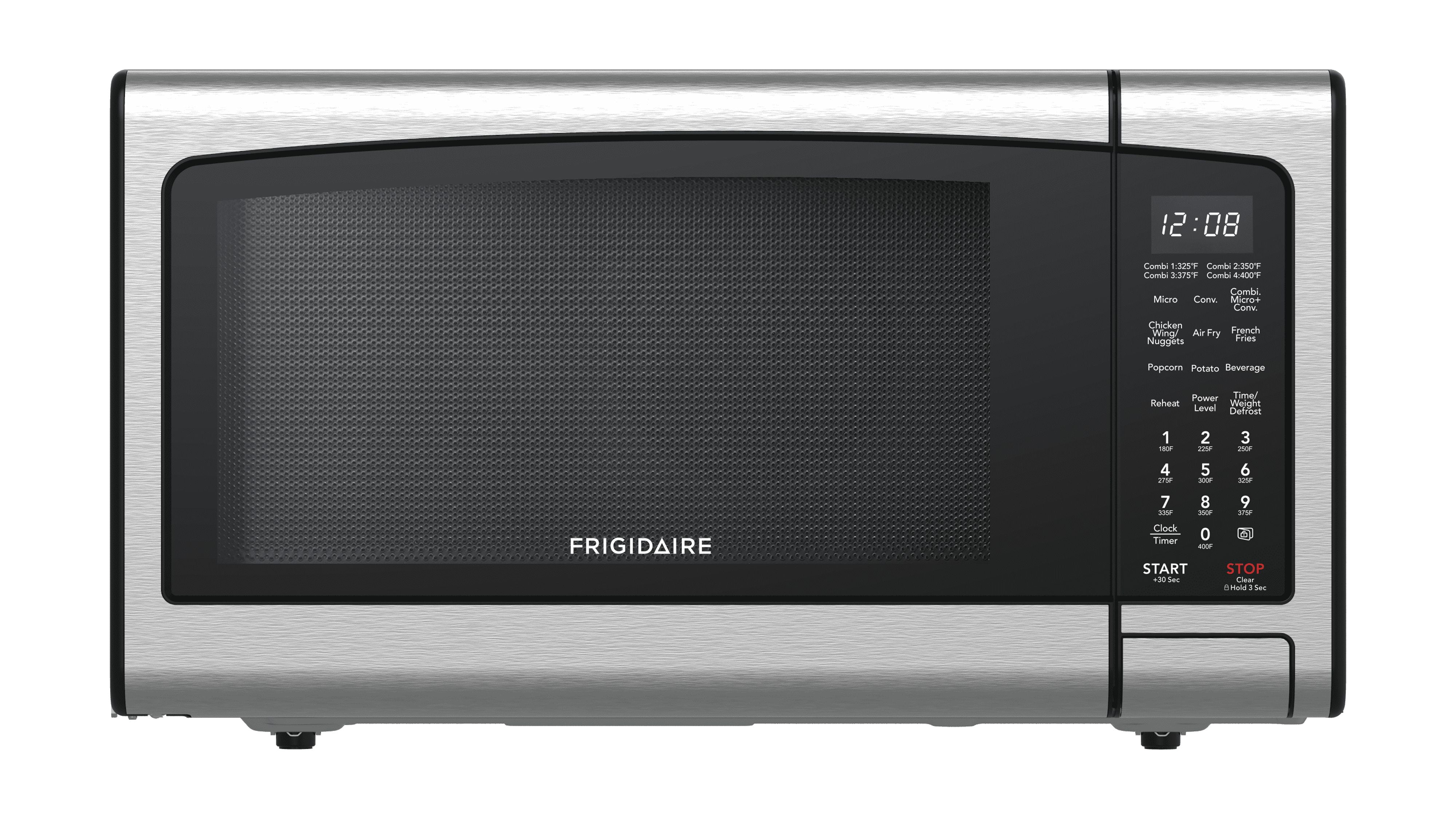 Frigidaire 3-In 1 Countertop Microwave Oven / Air Fryer / Convection, 1.1 Cu. Ft., Stainless ...