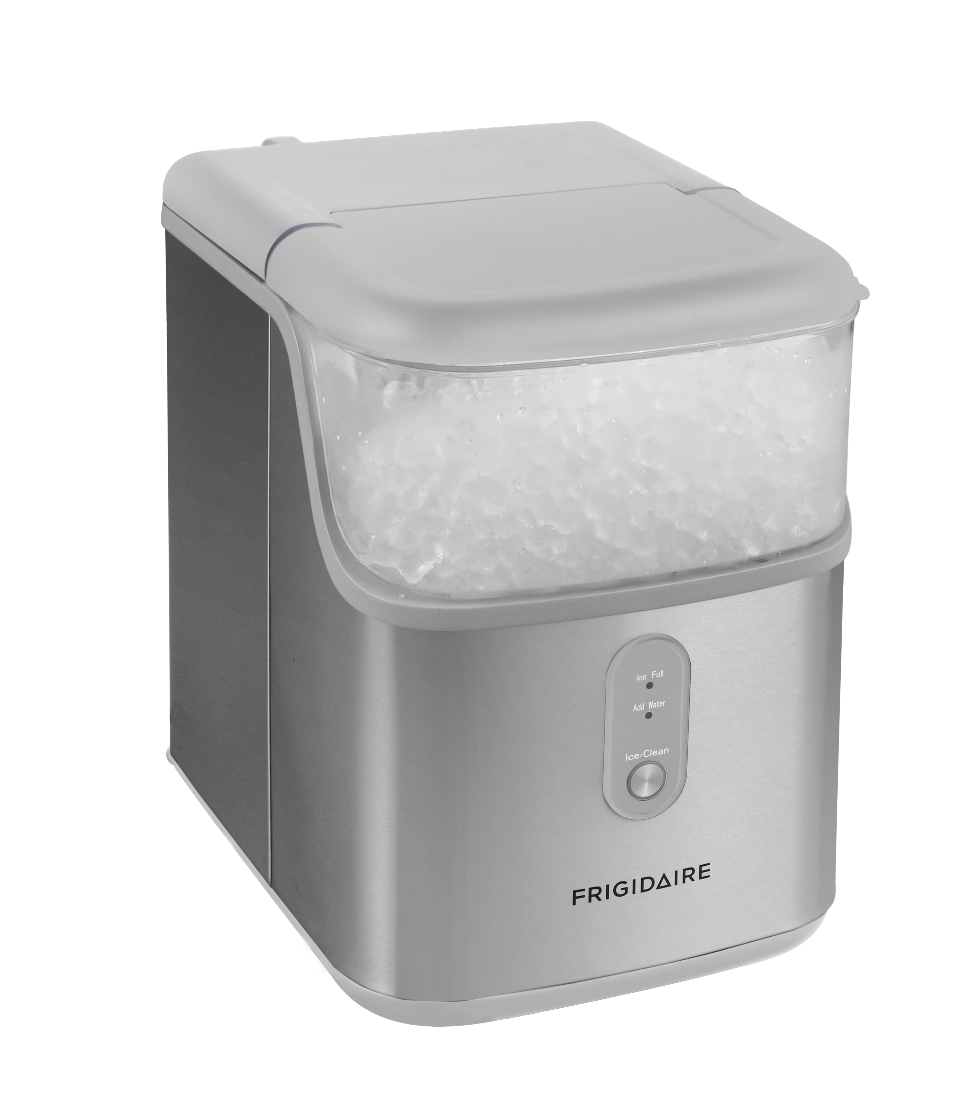 Open Box Frigidaire 33lb Countertop Nugget Ice Maker, Stainless Steel ...