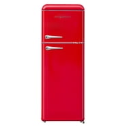 Frigidaire 7.5 Cu. Ft. Retro Top Freezer Refrigerator, Red, EFR753 ...