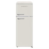 Frigidaire 7.5 Cu. ft. Top Freezer Refrigerator in Cream, Rounded ...