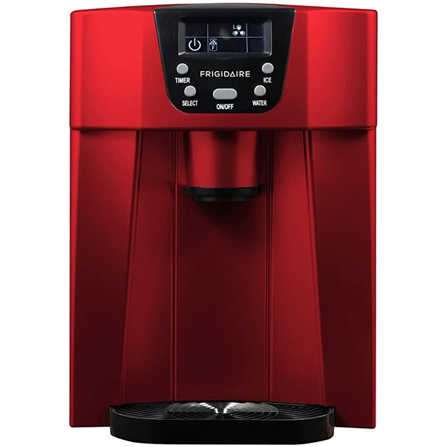 Frigidaire - Compact Water Dispenser and Ice Maker, 2 Liter Tank, Red ...