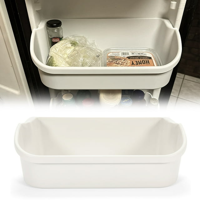 Frigidaire Refrigerator Door Shelf, Gallon Bin, White, Fit for ...