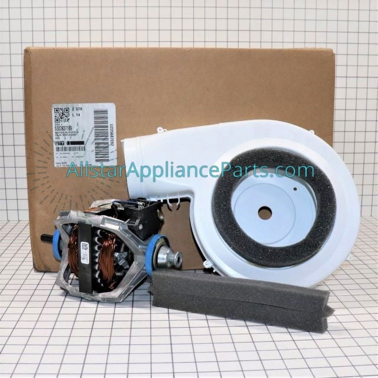 Frigidaire Dryer Motor & Blower Housing Assembly 5303937189 - Walmart.com