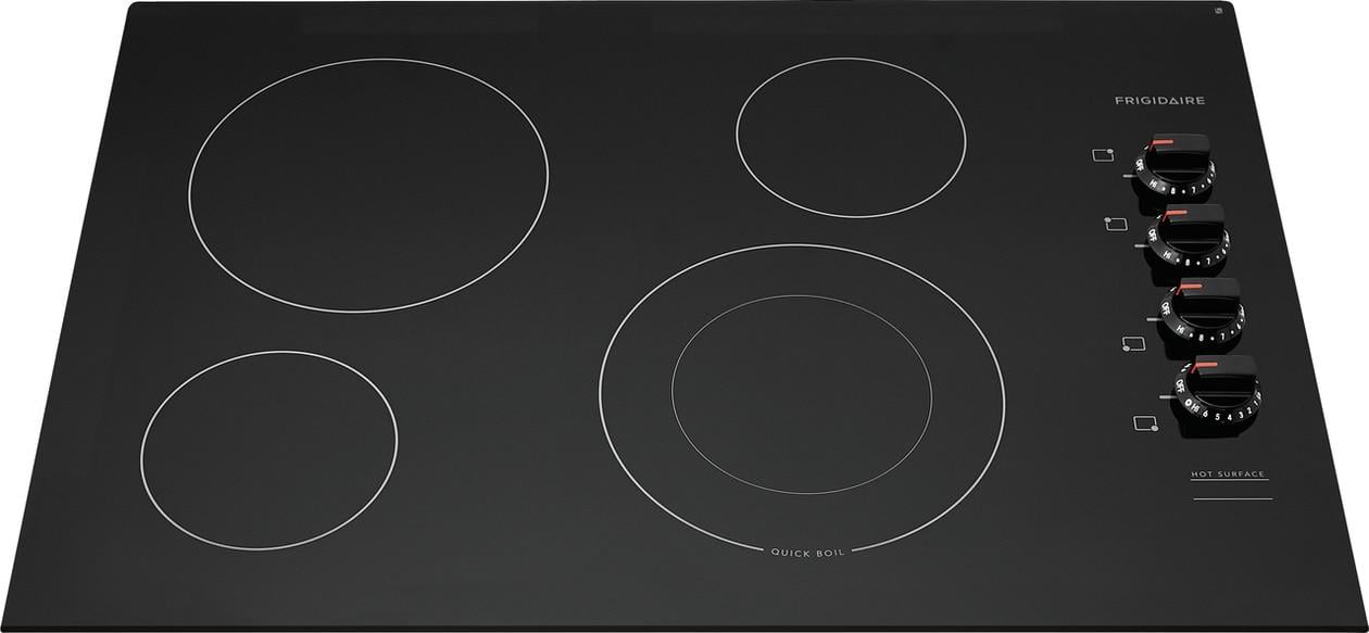 Frigidaire, Electric Cooktop, FFEC3025UB, 30" with Ceramic Finish ...