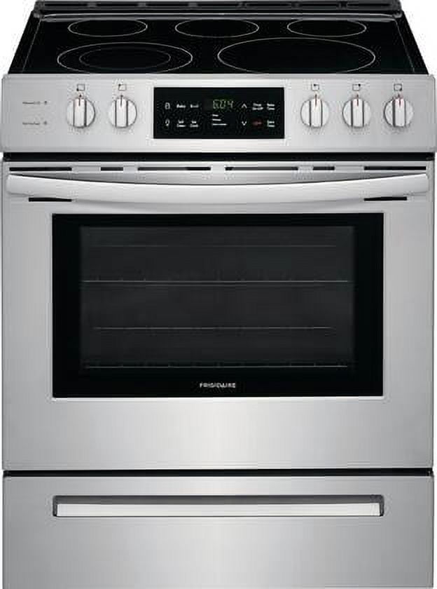 Frigidaire 30'' Electric Range, 5 Elements, 5 Cu. Ft. Oven, Self Clean ...