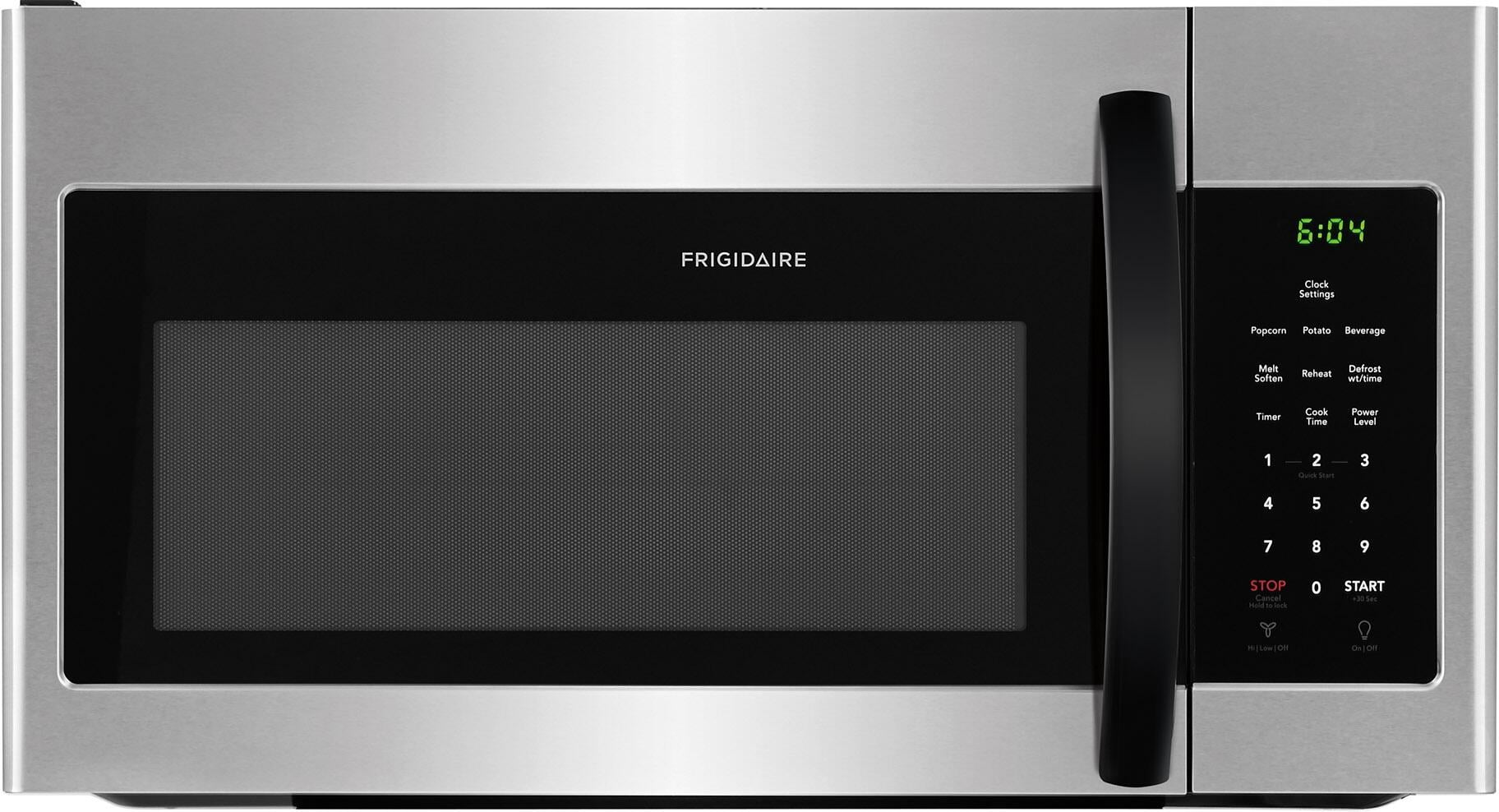 Frigidaire FFMV1645TH 30" Over the Range Microwave with 1.6 cu. ft ...