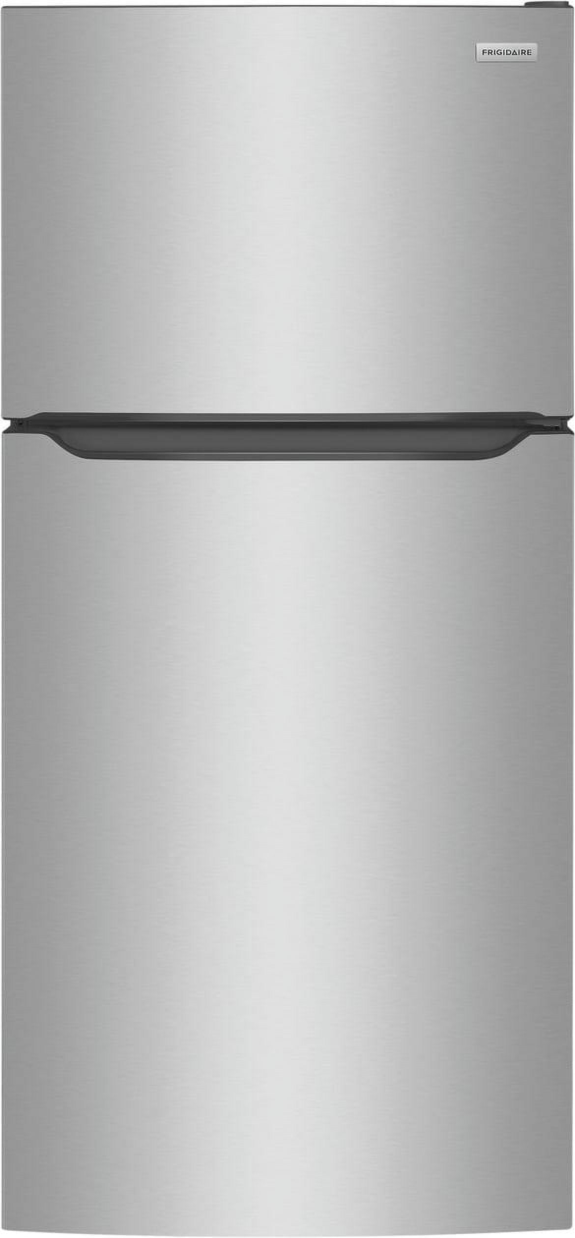 Frigidaire FFTR2045VS 20 Cu Ft. Top-Freezer Refrigerator, Garage Ready ...