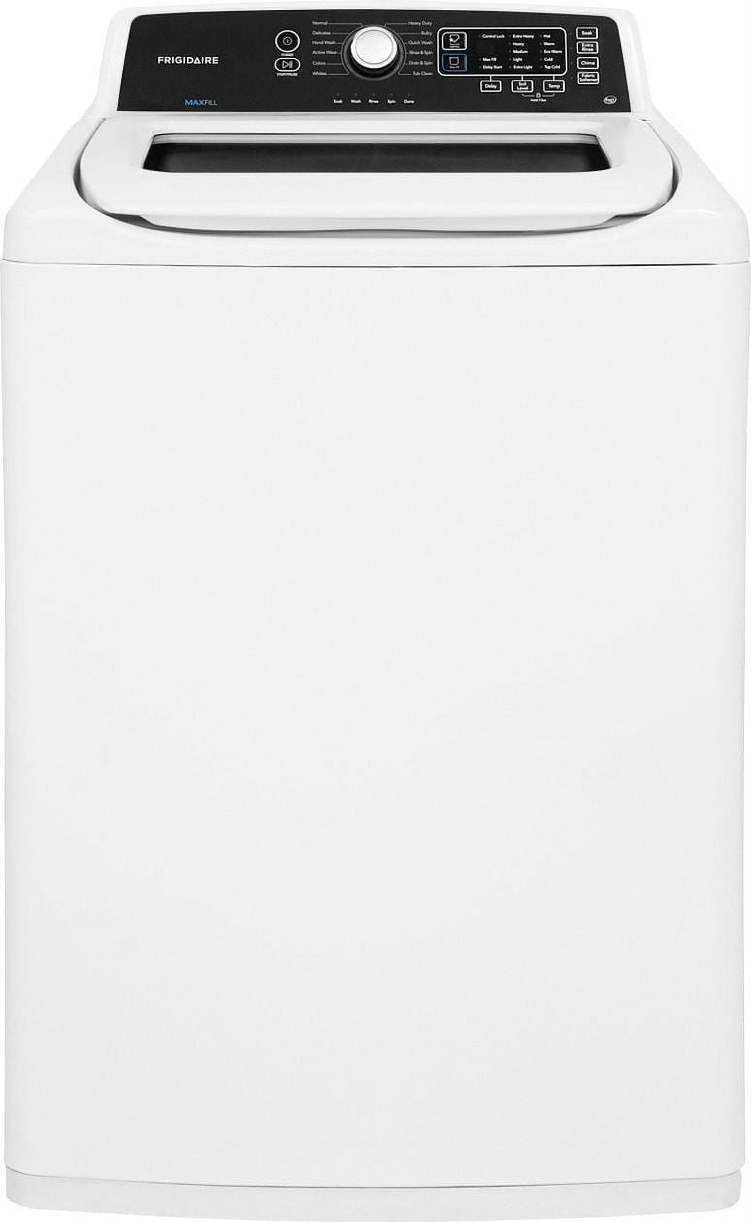 Frigidaire FFTW4120SW 4.1 Cu. Ft. High Efficiency Top Load Washer ...