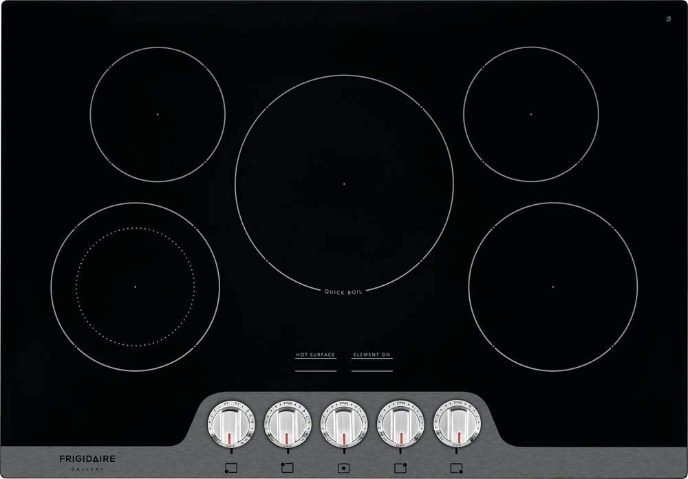 Frigidaire FGEC3068US Gallery 30" Wide 5 Burner Electric Cooktop ...