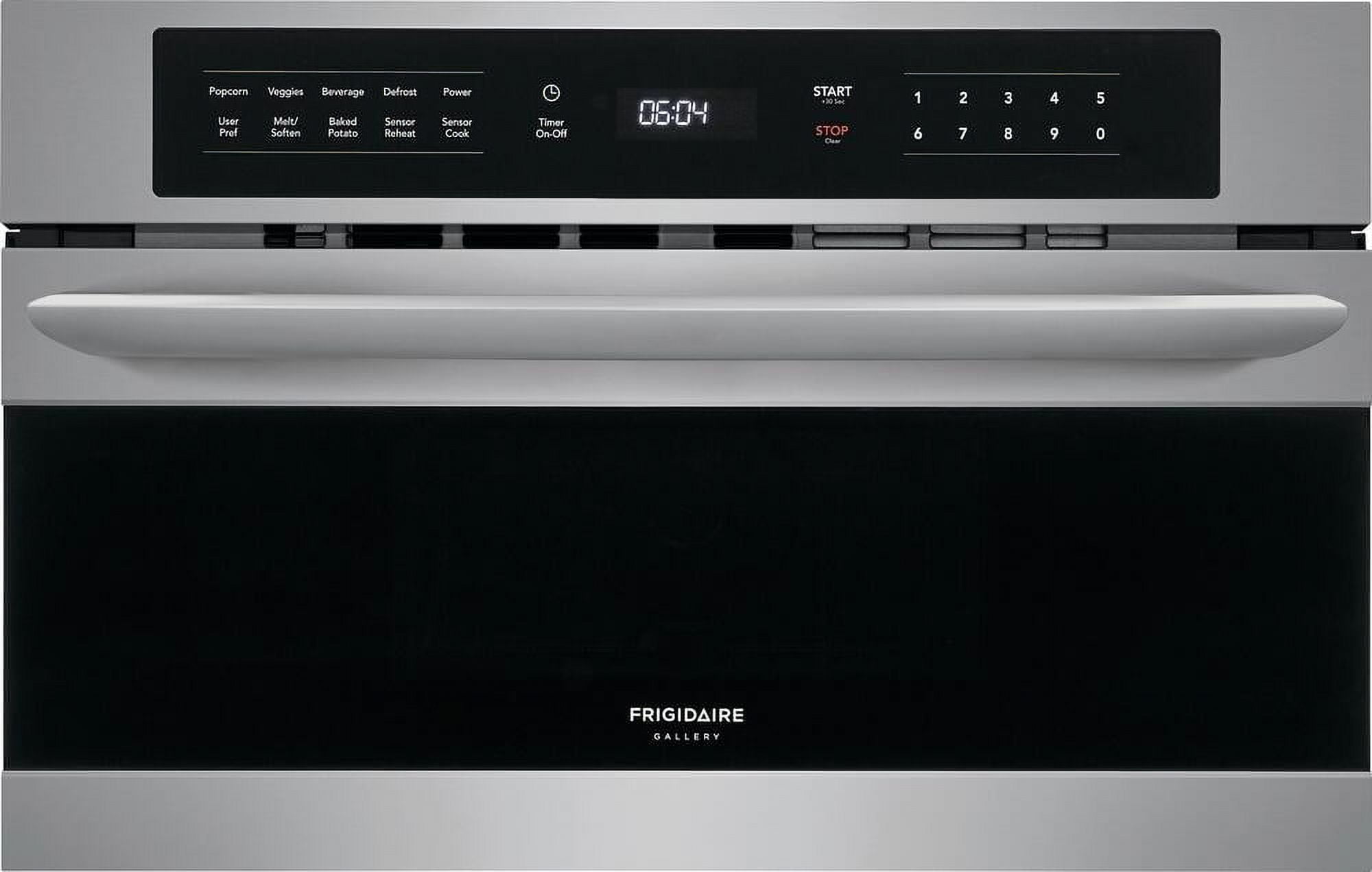Frigidaire FGMO3067UF 30" Built-In Microwave Oven,Drop-Down Door,1.6 CF ...