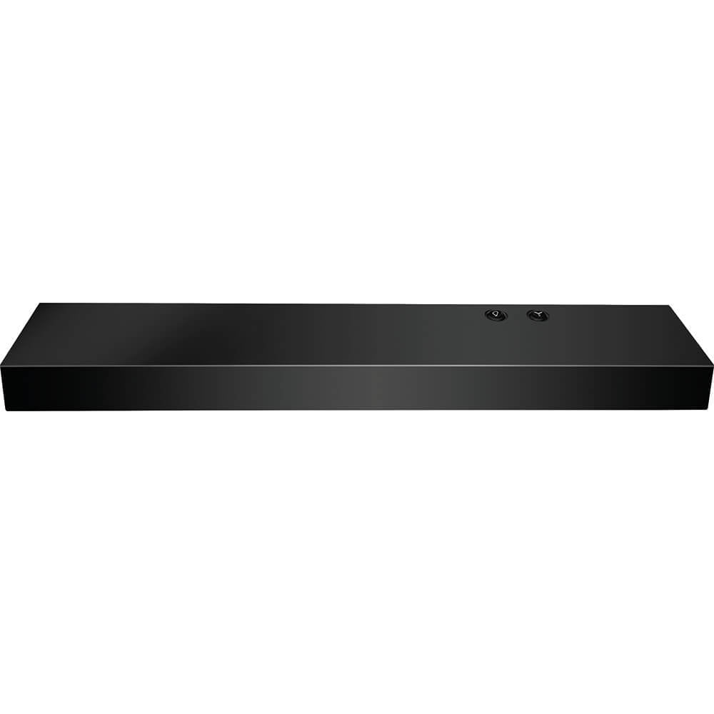 Frigidaire FHWC3025MB 30in Overhead Range Hood Black with Fan Blower ...