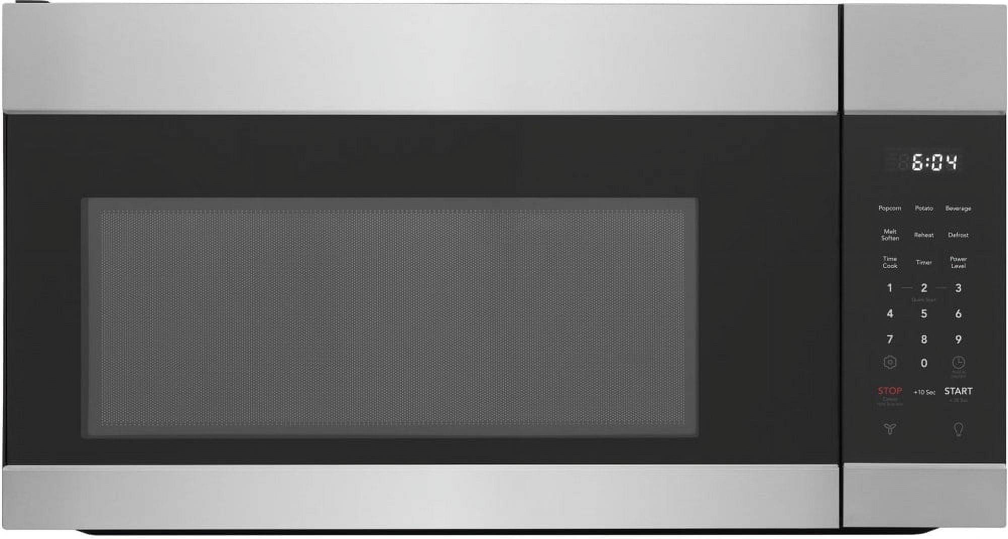 Frigidaire FMOS1746BS 1.7 cu. ft. Over-the-Range Microwave Oven ...