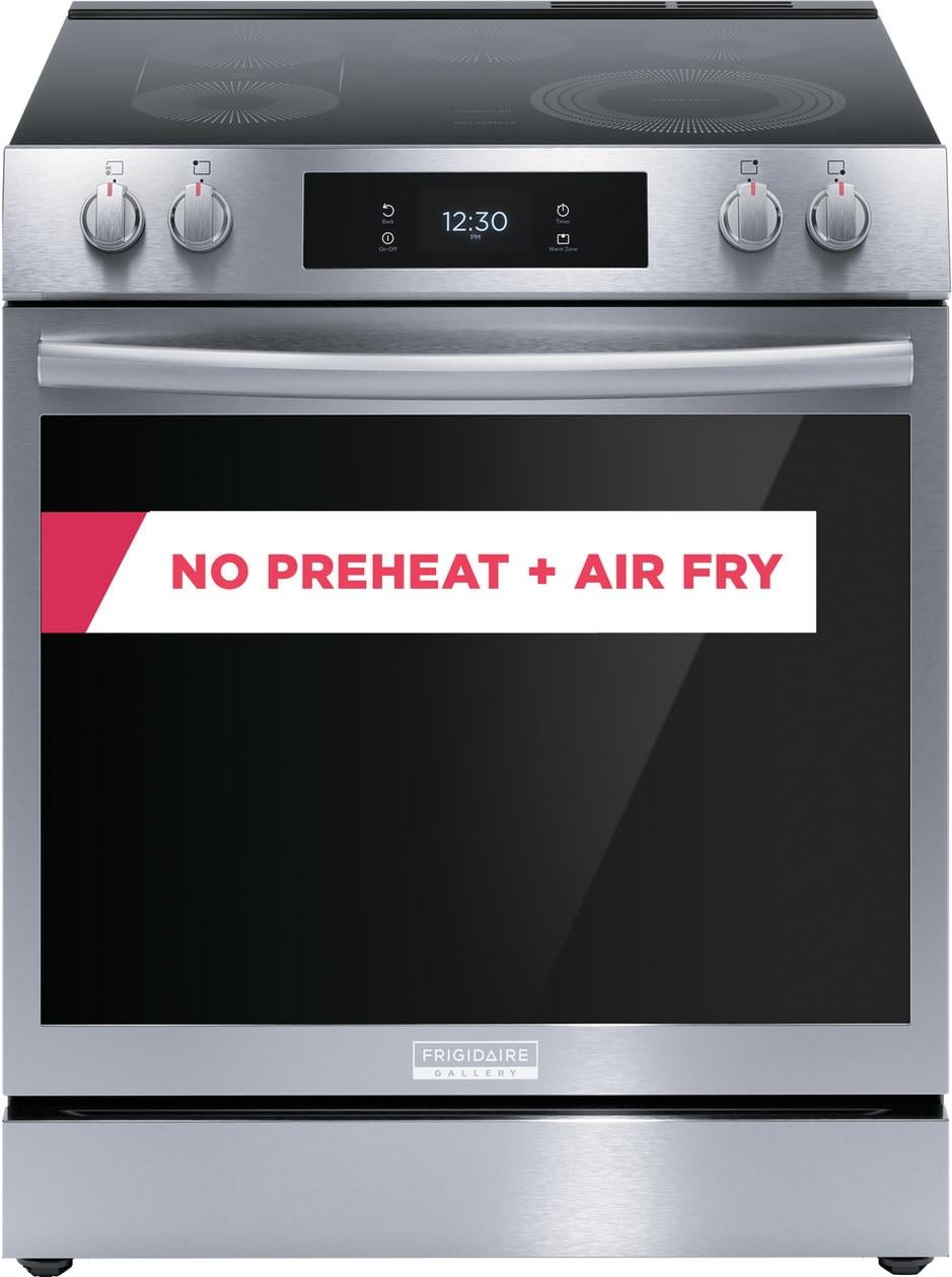 "Frigidaire Gallery 30"" Stainless Steel Front Control Electric Stove ...