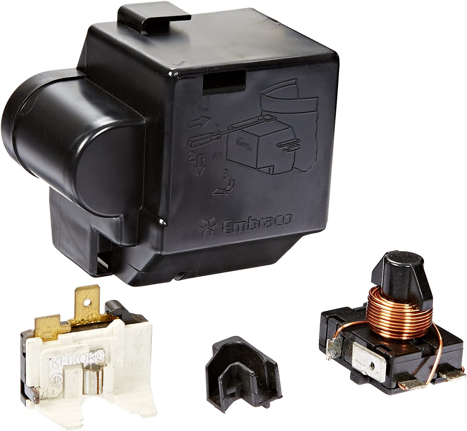 Frigidaire Refrigerator Compressor Start Relay, OEM Part 5304413178 ...