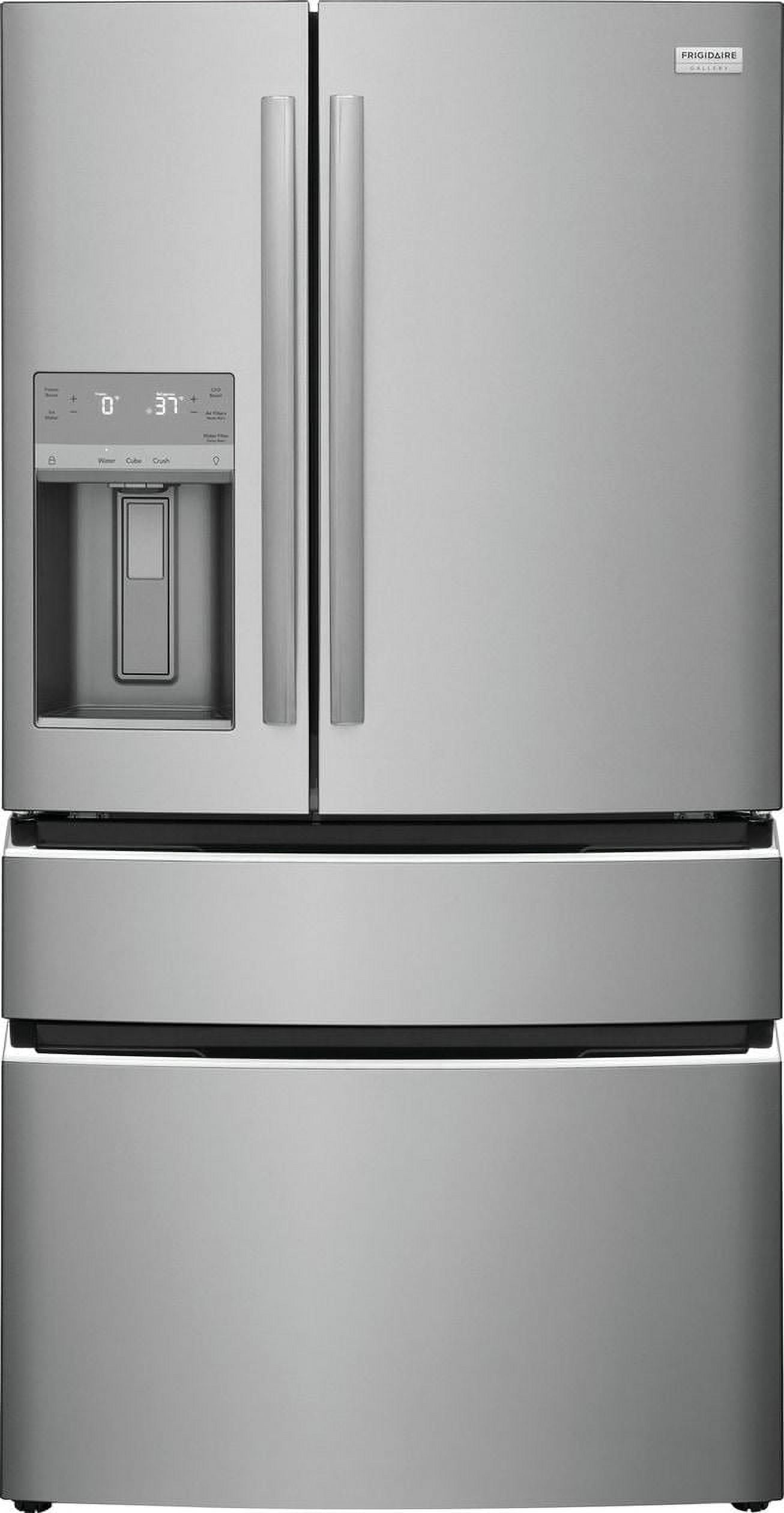 Frigidaire Gallery 21.5 Cu. Ft. Counter-Depth 4-Door French Door ...