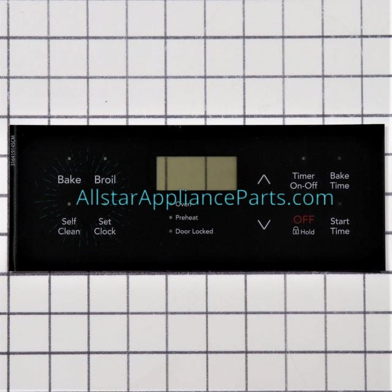 Frigidaire Range/Stove/Oven Overlay (Black) 316419145 - Walmart.com