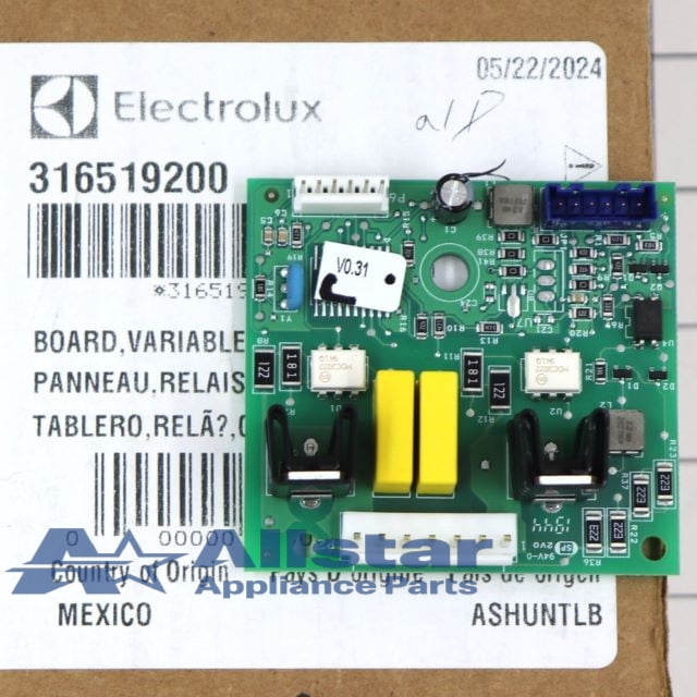 Frigidaire Range/Stove/Oven Relay Board 316519200 - Walmart.com