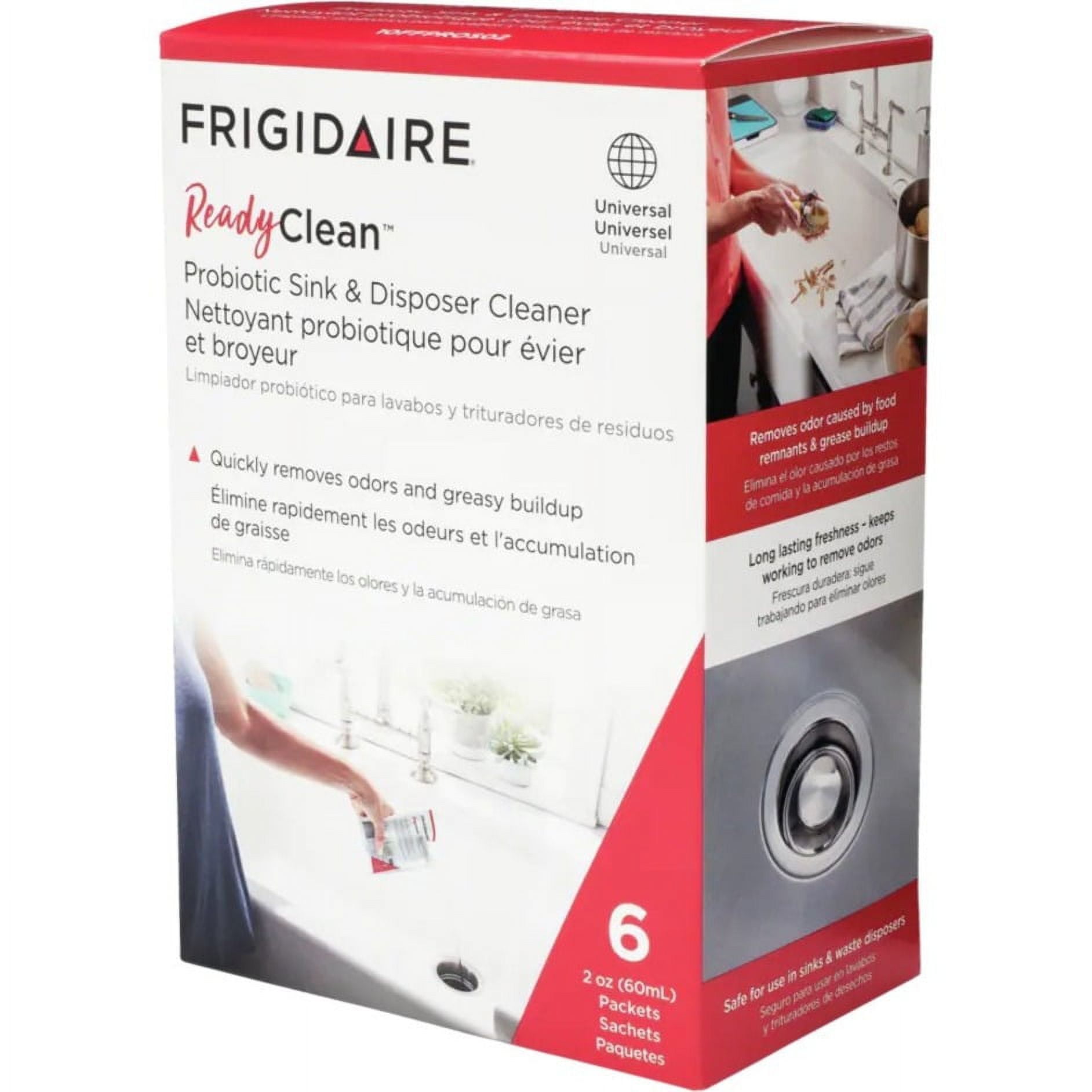 Frigidaire ReadyClean Probiotic Sink and Disposer Cleaner 6 Pack ...