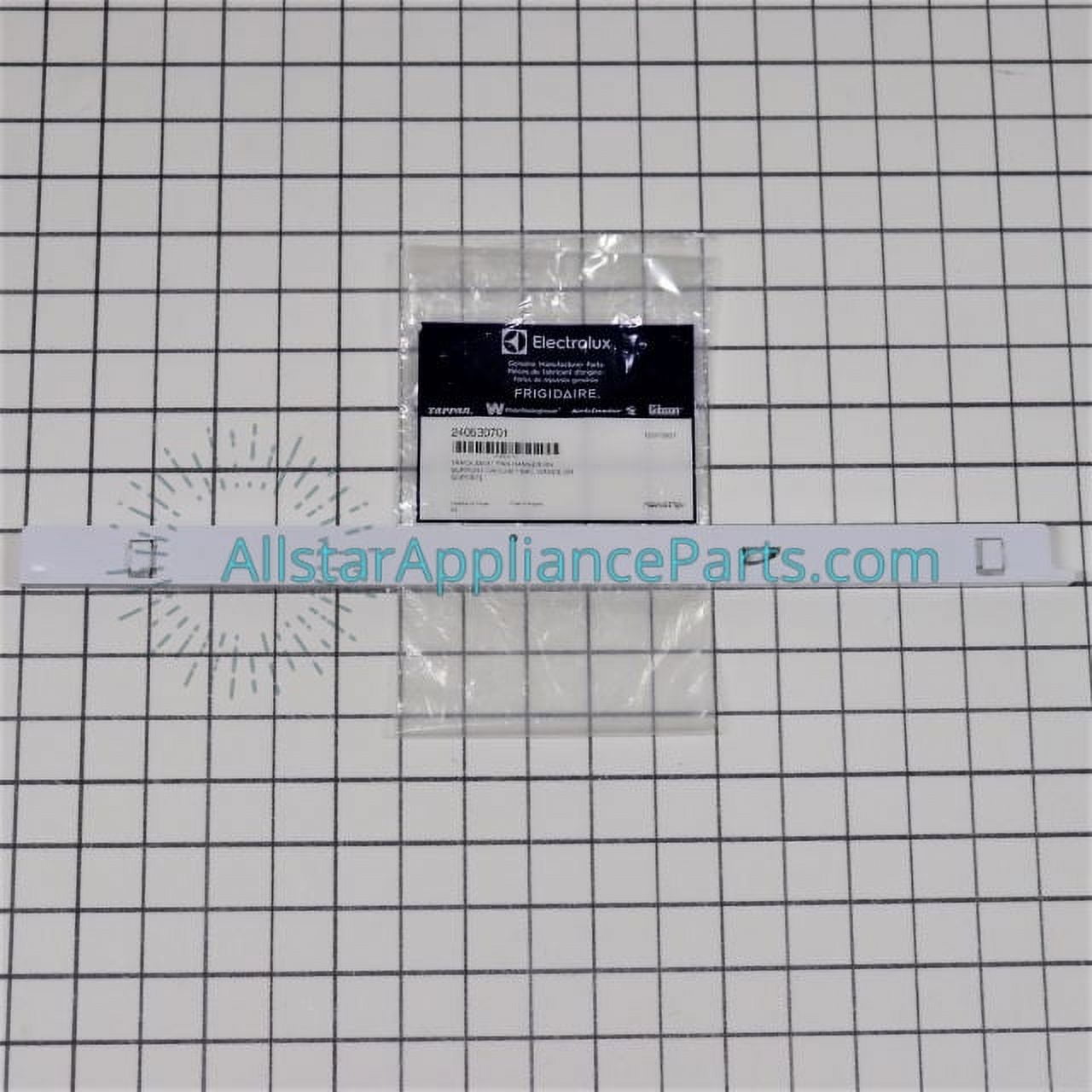 Frigidaire Refrigerator Parts - Right Drawer Slide Rail, Genuine OEM ...