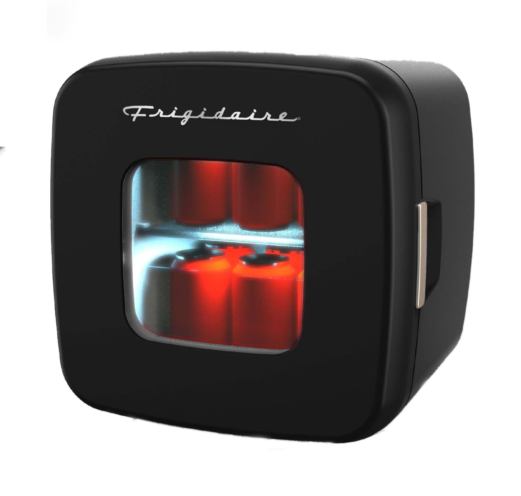 Frigidaire, Retro 12 Can Mini Personal Fridge Cooler, EFMIS351, Black ...