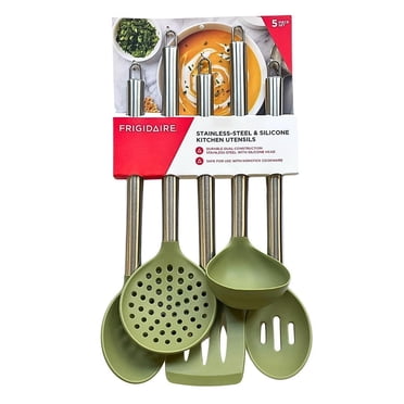 Mad Hungry 4-Piece Silicone Spurtle Set - Spatula, Scoop, Mixing Spoons ...