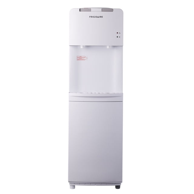 Frigidaire Stainless Steel Hot and Cold Water Cooler Dispenser, White ...