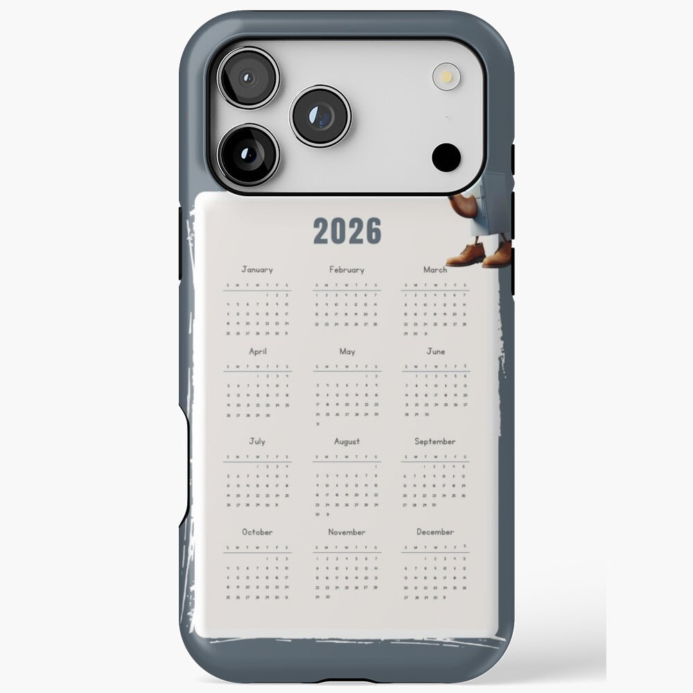 Frigo Camelo 2026 Brainrot Calendar Art Phone Case iPhone Case 17 11 12 ...