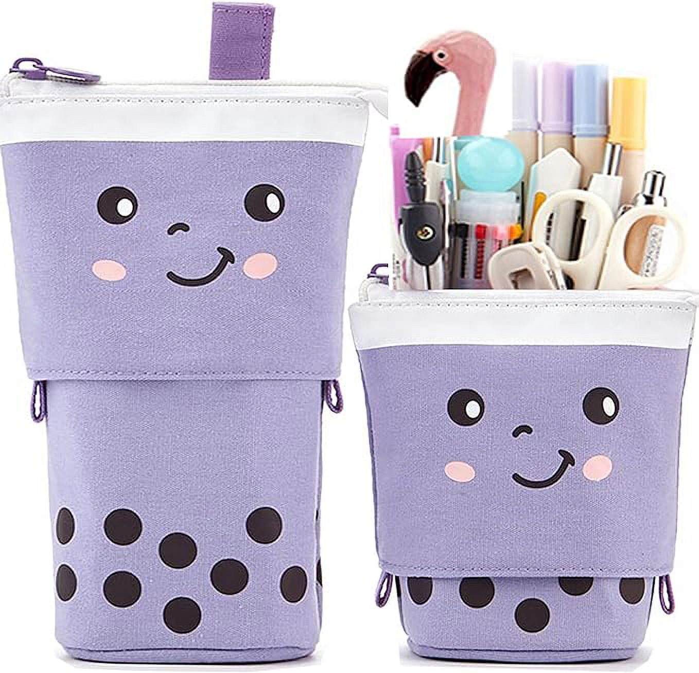 Friinder Cute Pen Pencil Telescopic Holder Pop Up Stationery Case ...