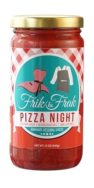 Frik & Frak Pizza Night Pizza Sauce - 12 oz Pack of 2 - Walmart.com
