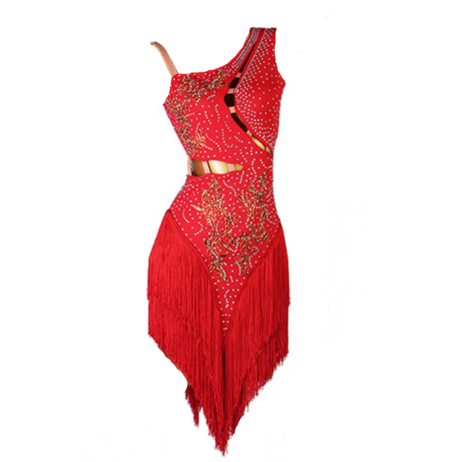 Fringe Latin Dance Dresses for Women. Professional competition. For cha ...