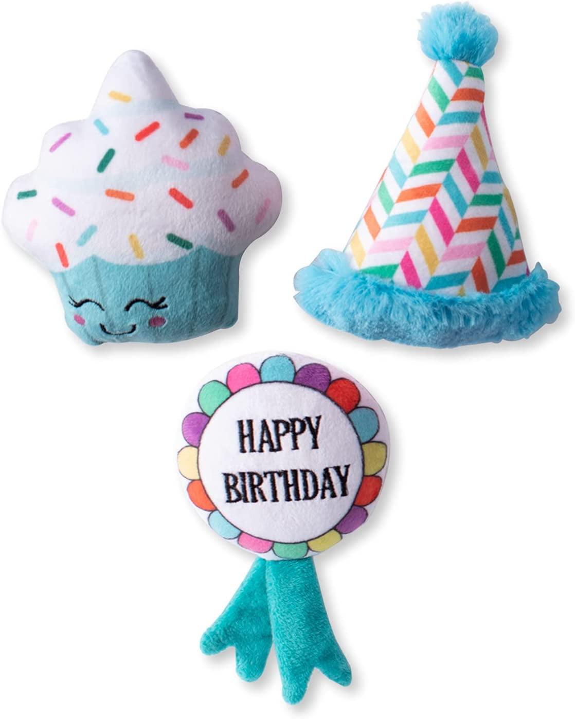 Fringe Studio 3-Piece Plush Dog Toy Set with 3 Toys - Walmart.com