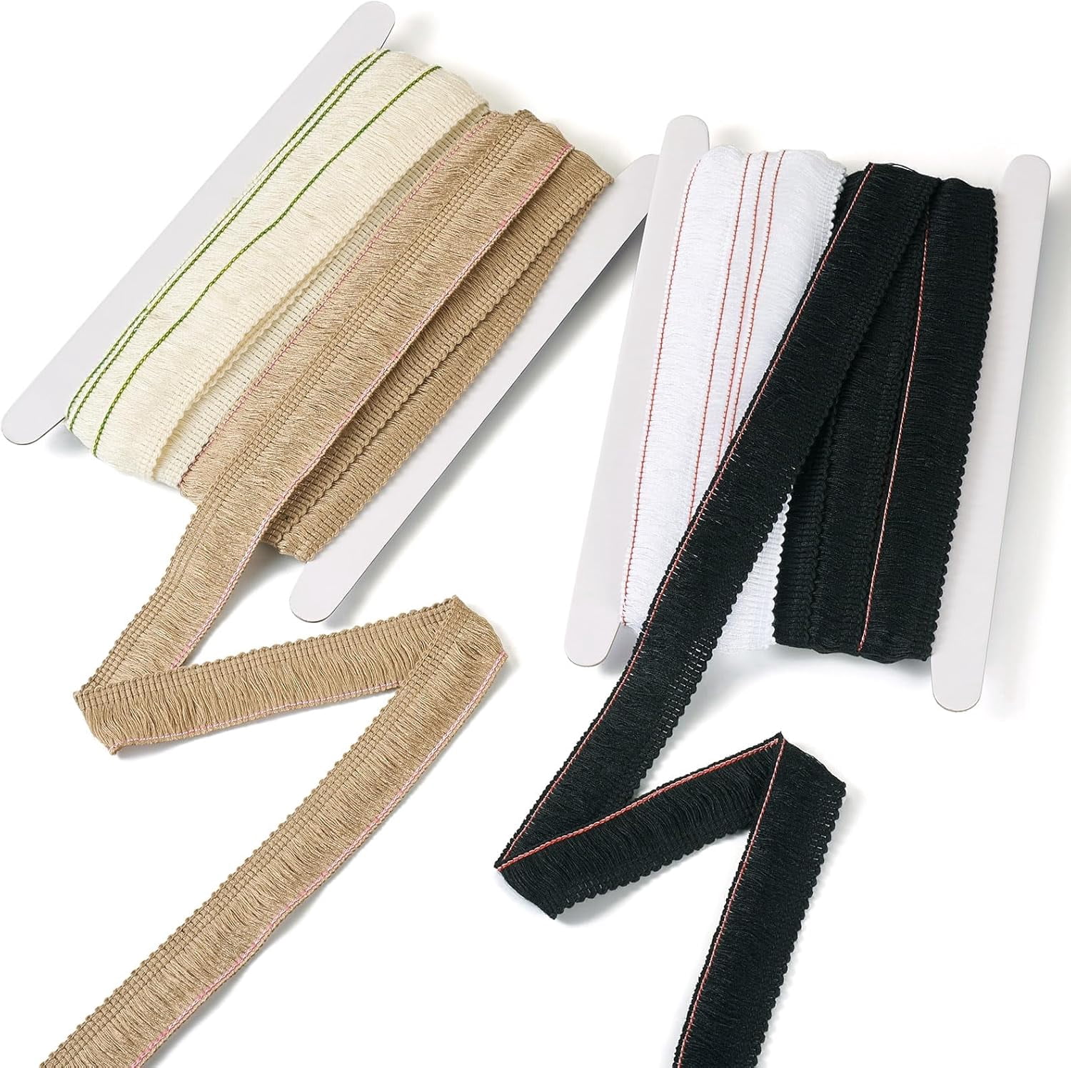 Fringe Trim Tassel Ribbons 21.87 Yards Polyester Sewing Lace Tassel ...