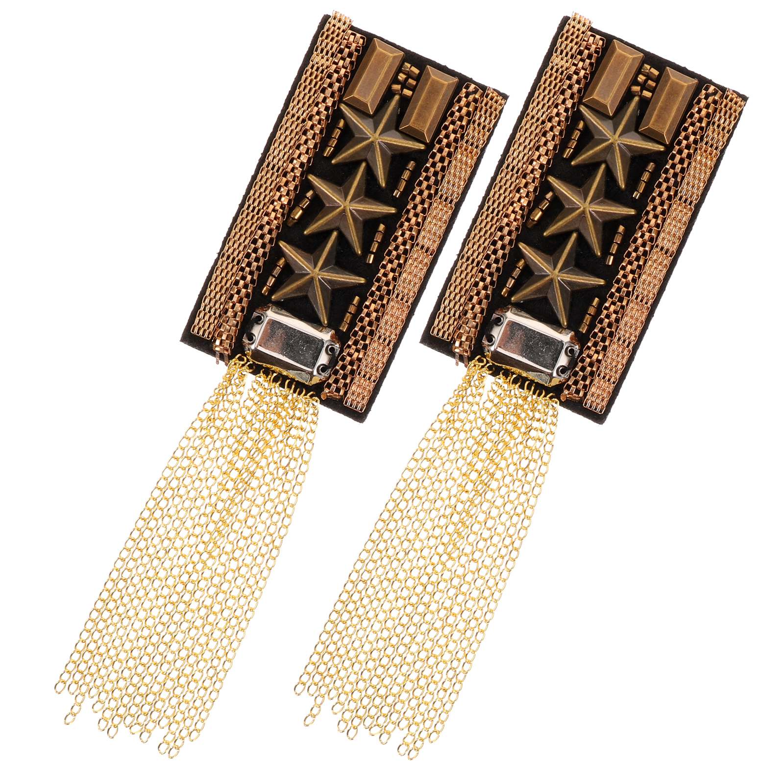 Fringe Vintage Shoulder Epaulets Epaulettes for Women Tassel Decorative ...