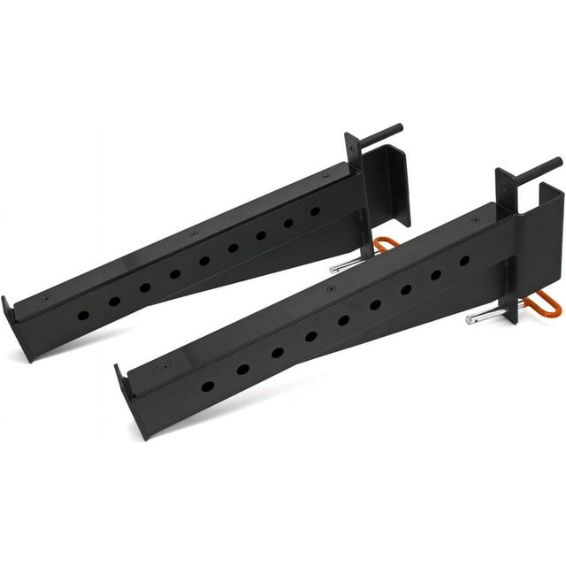 FringeSport 2x3 inch Safety Spotter Arms Attachment (Pair), Squat Rack ...