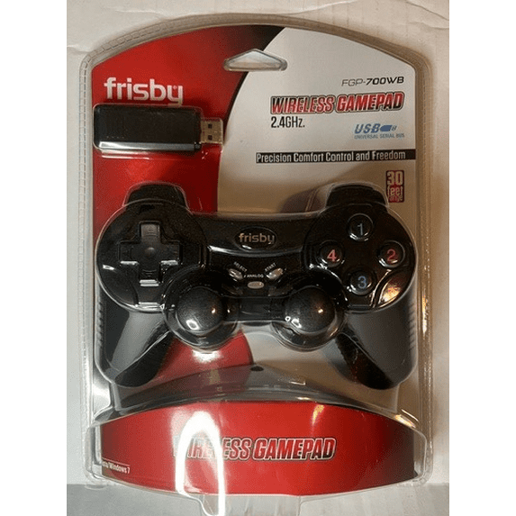 Frisby 2.4GHz Wireless game Pad Controller for PC - Walmart.com