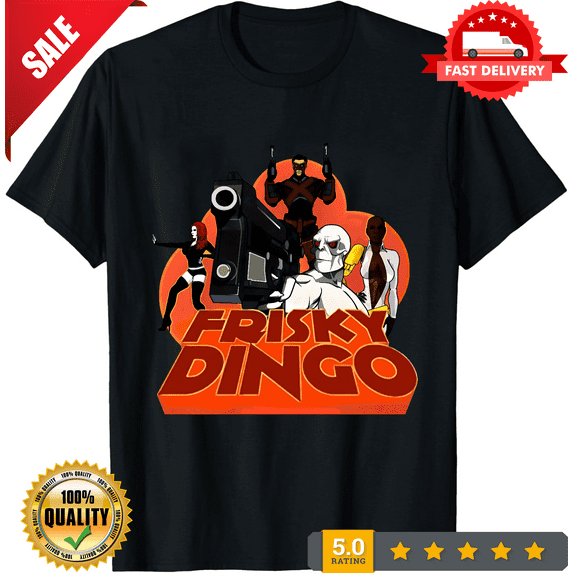 Frisky Dingo Adult Swim Cartoon T Shirt, LIMITED EDITION-TH73893 ...