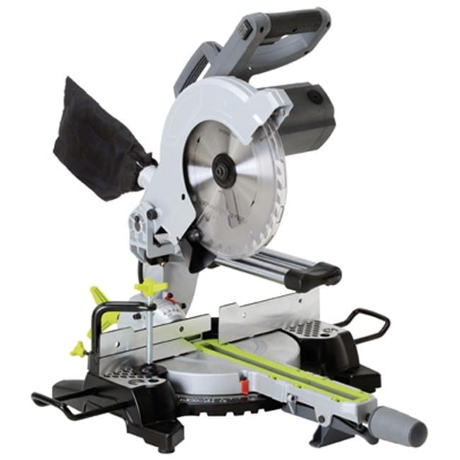 Frita 10 in. 15A Motor 4500 RPM Master Mechanic Compact Sliding Miter ...