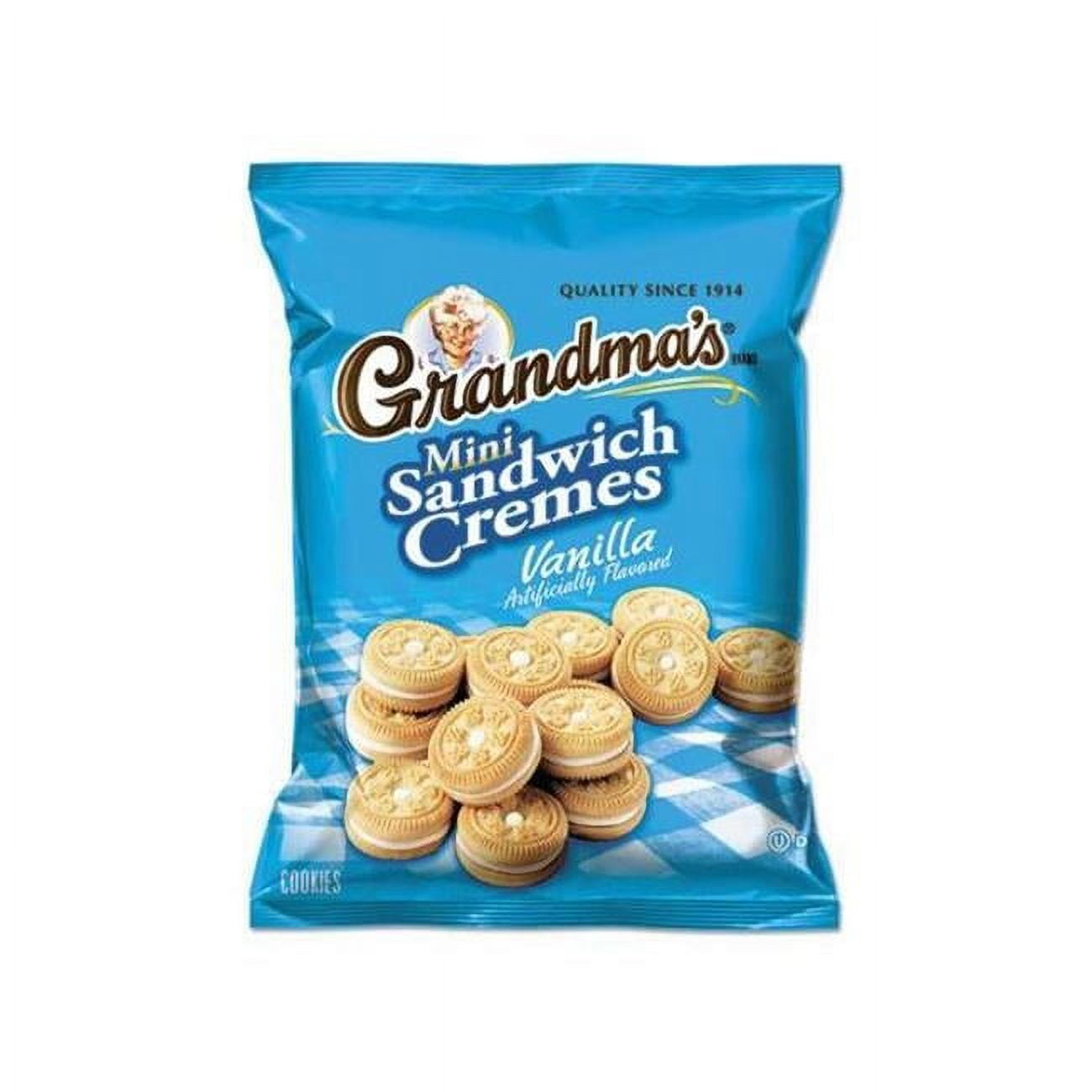 Frito-Lay 28400450959 3.71 oz Mini Vanilla Creme Sandwich Cookies, 24 ...