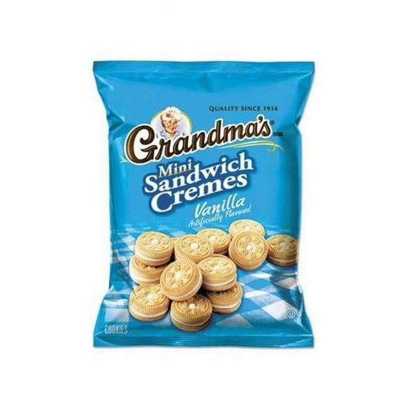 Frito-Lay 28400450959 3.71 oz Mini Vanilla Creme Sandwich Cookies, 24 ...