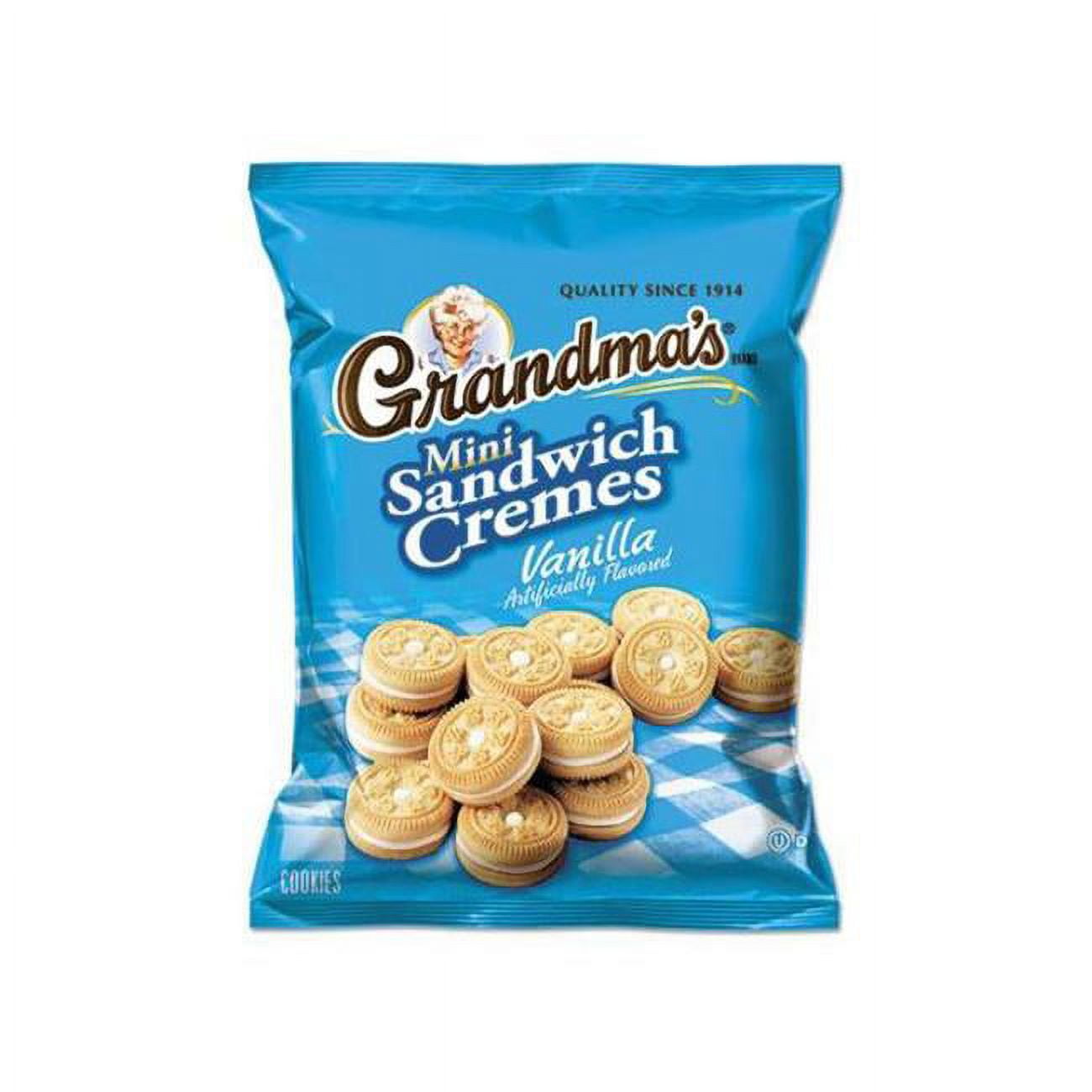 Frito-Lay 28400450959 3.71 oz Mini Vanilla Creme Sandwich Cookies, 24 ...