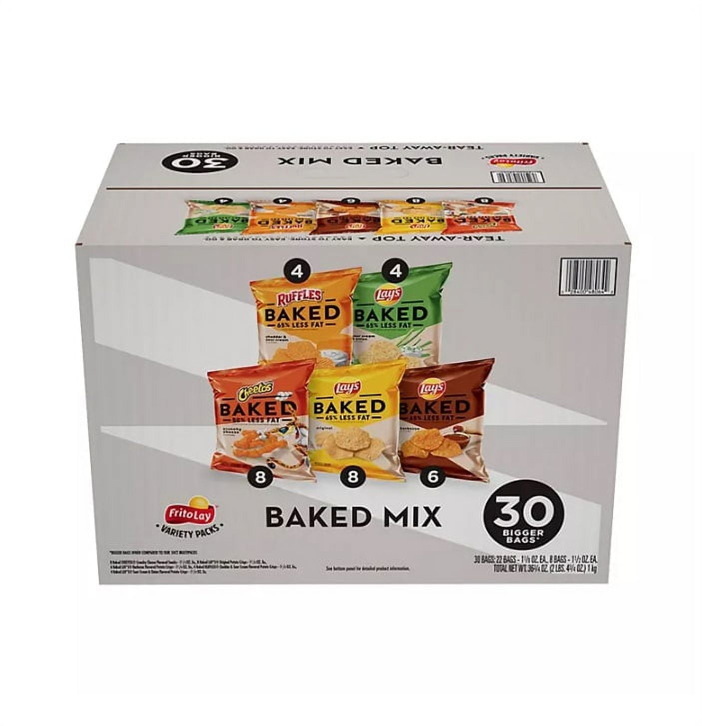 Frito Lay Baked Mix Variety Pack 30 Ct