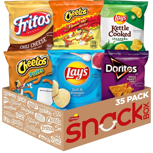 Frito-Lay Bold Mix Variety Pack, 35 Count - Walmart.com